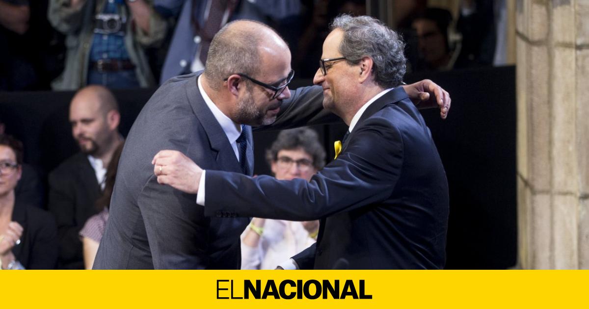 El reto del conseller Buch: "Restituir la normalidad"