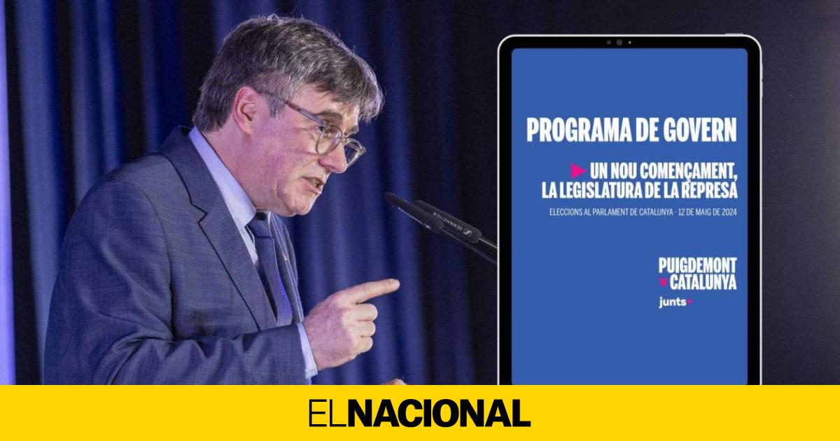 Programa Electoral Junts 2024 (PDF): Propuesta Carles Puigdemont