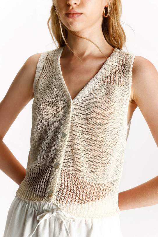 Enamoradas como adolescentes del top de punto con botones que Lefties ...