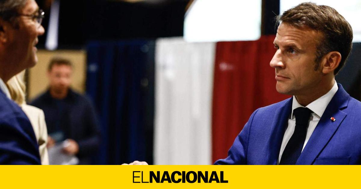Macron pide una "unión amplia" contra la ultraderecha en la segunda ...