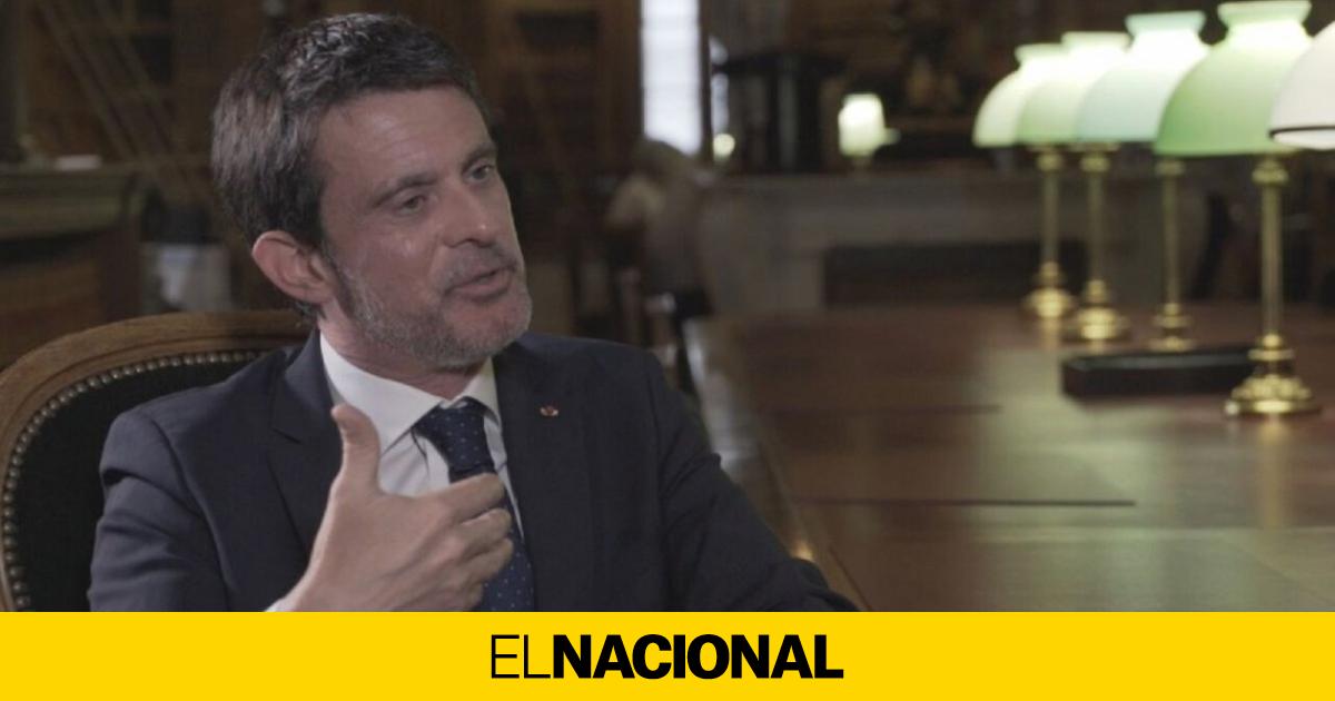 Manuel Valls: "Me gustó el discurso del Rey después del 1-O"