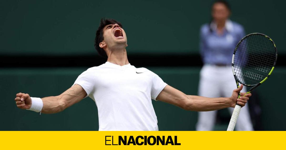 Un Carlos Alcaraz crescut venç Medvedev (7-6, 3-6, 4-6) i arriba ...