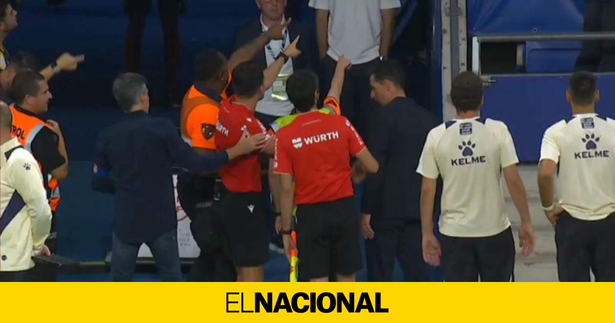 Agreden al árbitro Quintero González en el RCD Stadium y el Espanyol ...