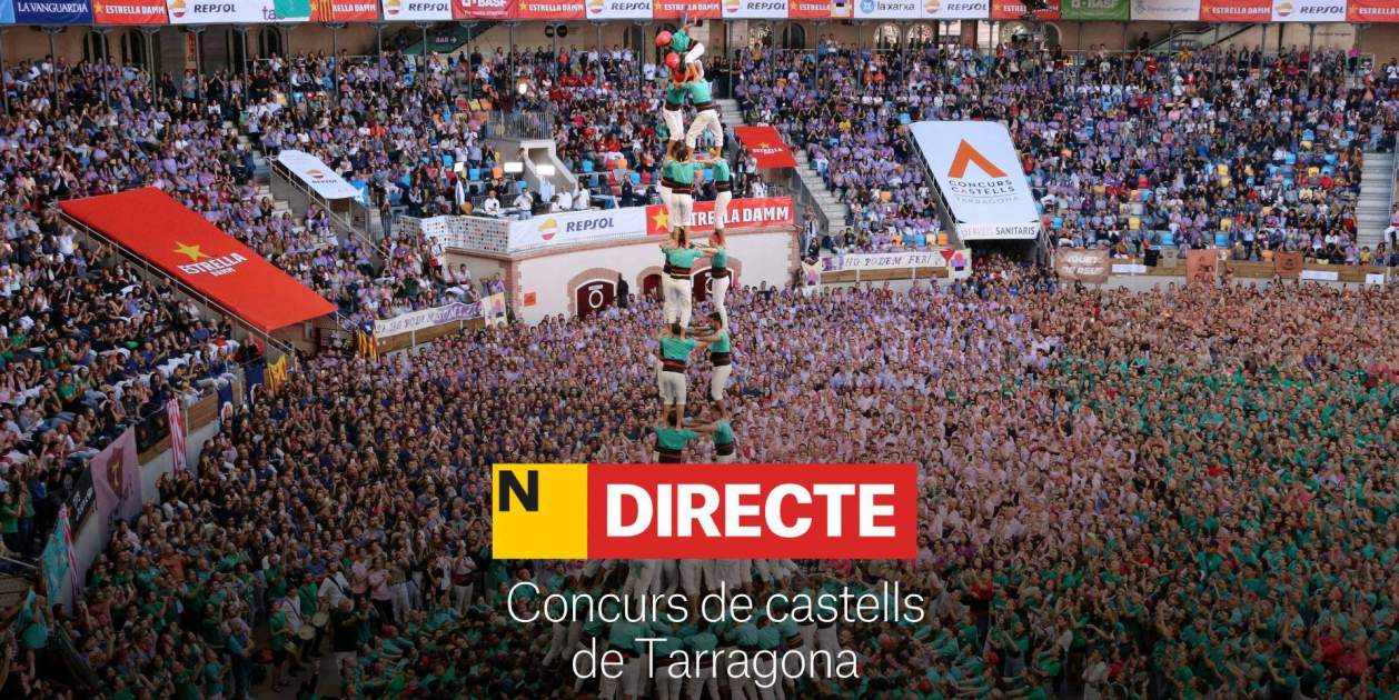 Concurs de Castells de Tarragona 2024, DIRECTO | Espectáculo casteller ...
