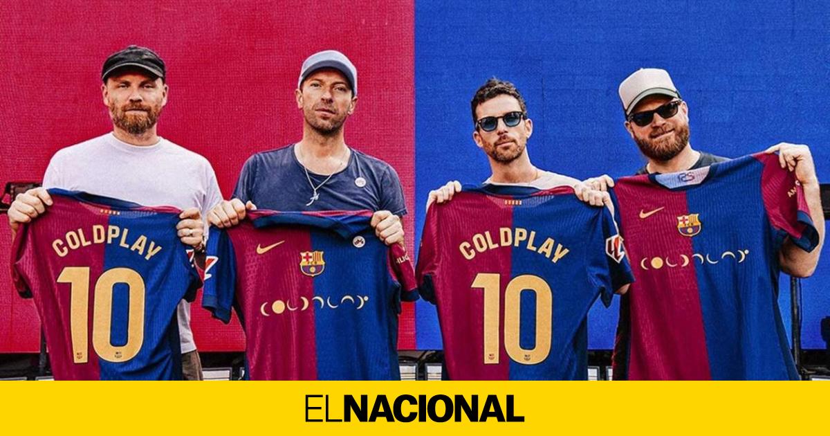 Coldplay, protagonista de la camiseta del Barça para el Clásico