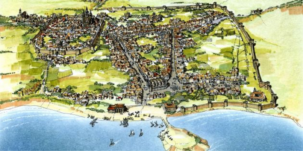 El general andalusí Al-Mansur saquea y destruye Barcelona