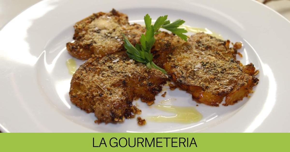 Patatas aplastadas | Recetas de La Gourmeteria