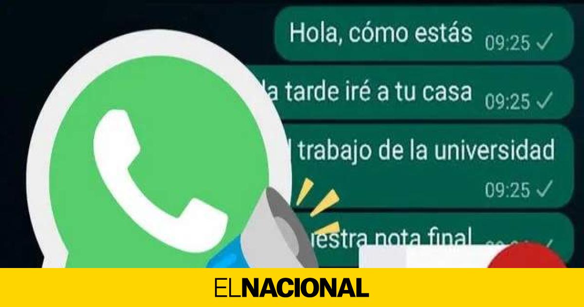 Cómo editar los mensajes de WhatsApp que ya has enviado: así es el nuevo truco de la app