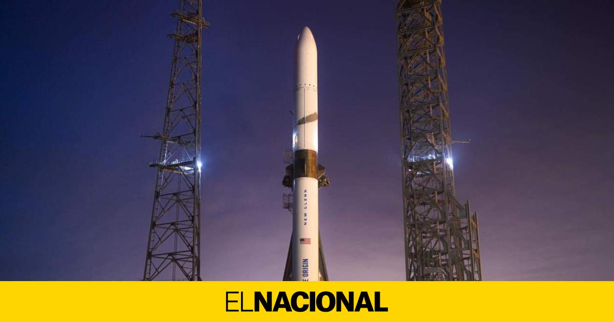 El Blue Origin de Jeff Bezos lanza el cohete New Glenn con éxito: va a ...