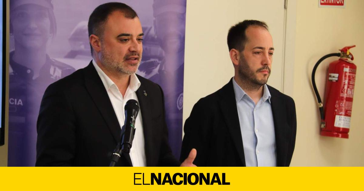 El alcalde de Terrassa, Jordi Ballart, y el teniente de alcalde, Xavier ...
