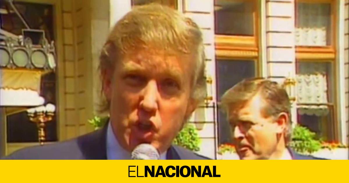 El día que Trump presentó a Cobi en Nueva York, la mascota de los ...