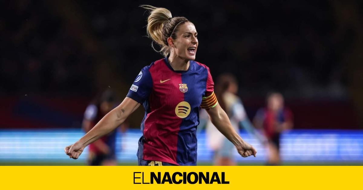 Alexia Putellas: "Hace 10 años te veían 500 personas y ahora millones"