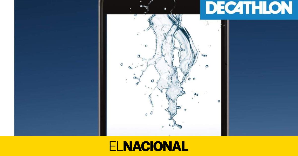 Decathlon convierte tu teléfono móvil en impermeable