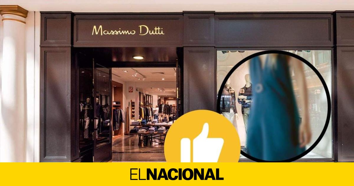 Largo, fluido y con escote sutil: el vestido de Massimo Dutti que ya es ...