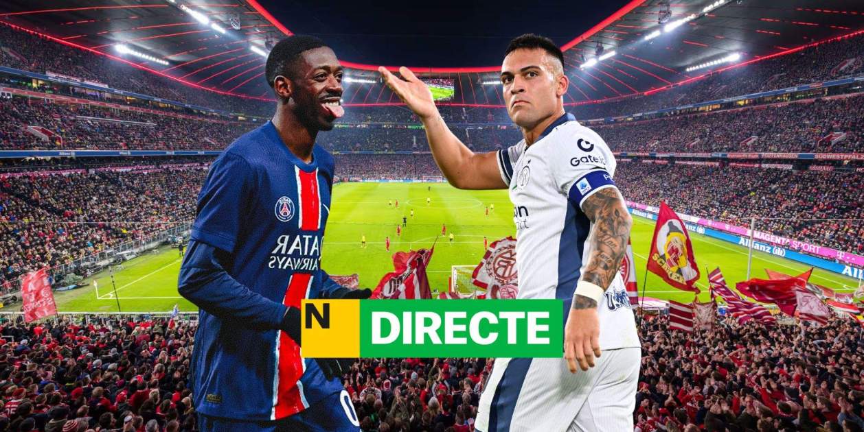 PSG - Inter de Milà de la final de la Champions League, DIRECTE ...