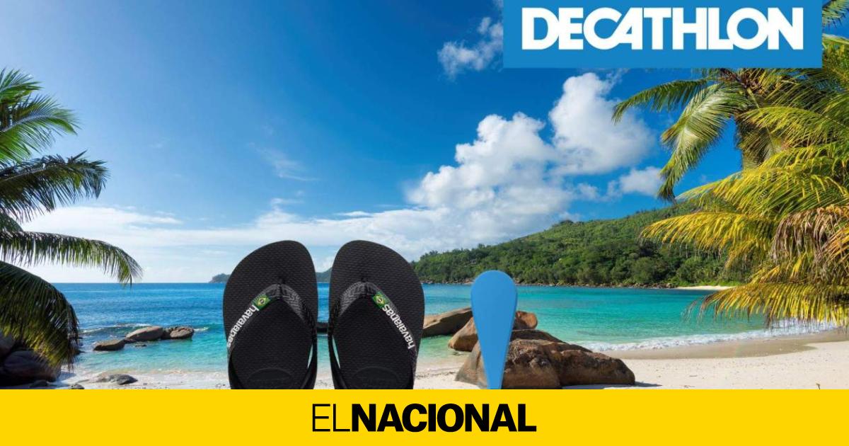 Las chanclas más vendidas del verano están a precio reventado en Decathlon