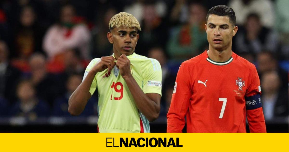 La defensa de Cristiano Ronaldo a Lamine Yamal tras ganarle la Nations ...