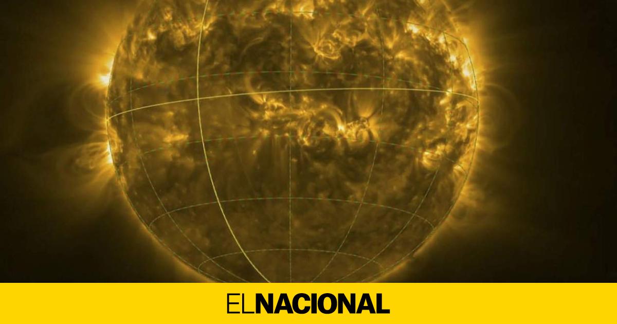 Aquestes són les primeres imatges del pol sud solar que arriben a la Terra