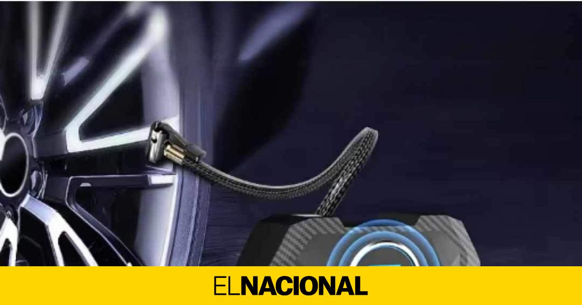 Ideal para emergencias y escapadas: el compresor que te saca de un ...