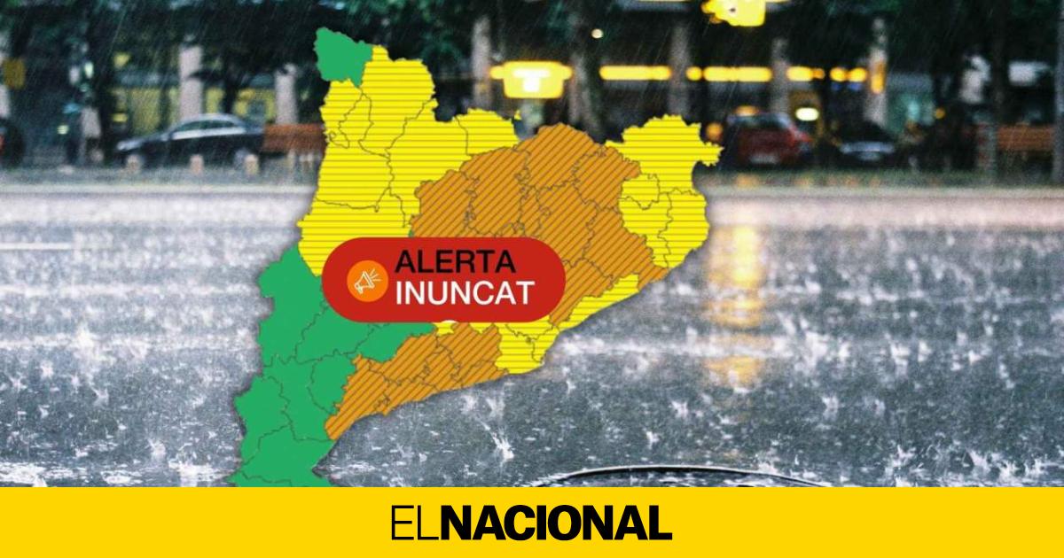 Alerta por lluvias en Catalunya: el Meteocat avisa de un cambio radical ...