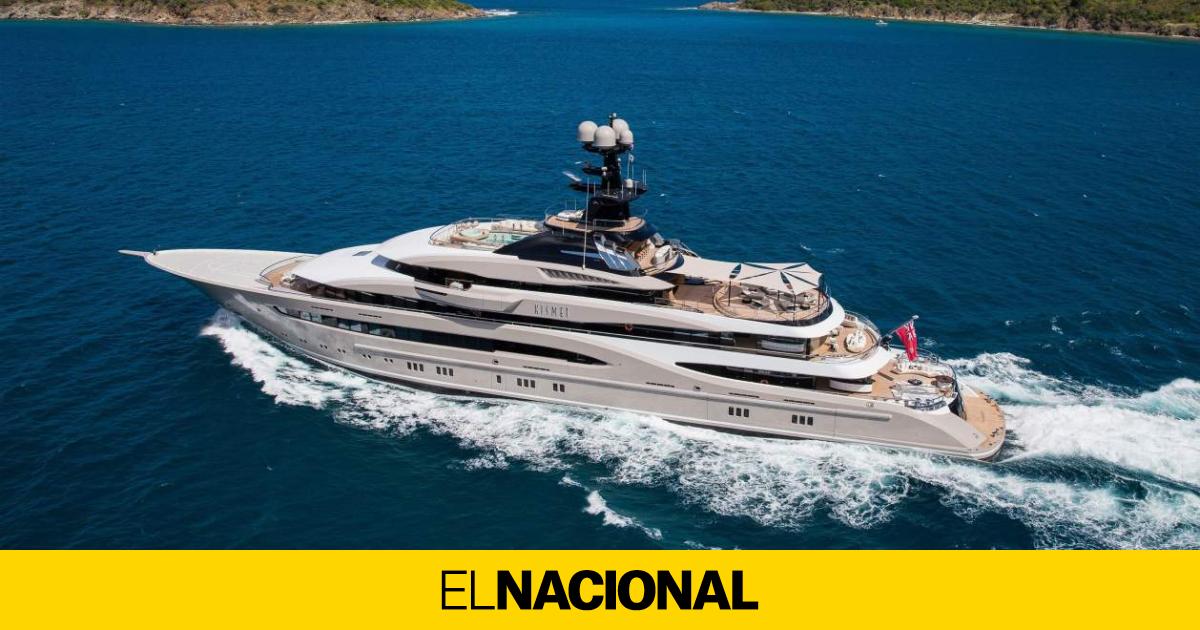 En Barcelona alucinan con el impresionante detalle del superyate de ...