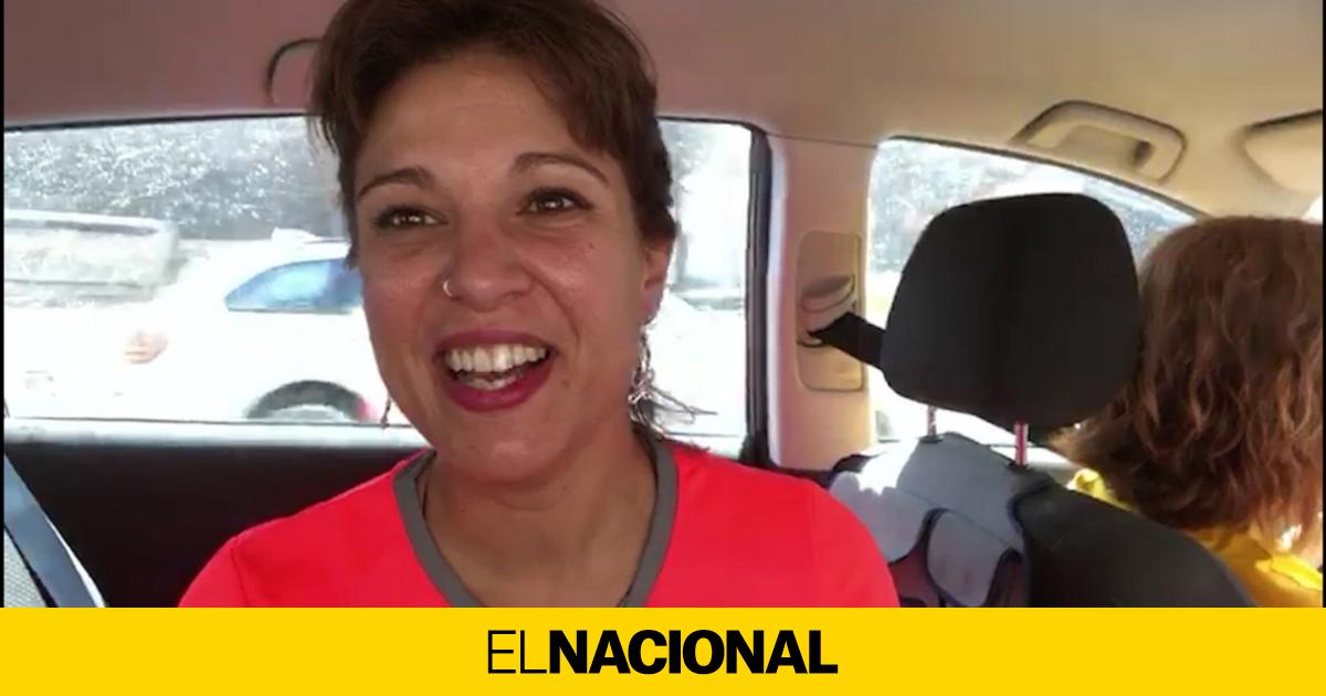 VÍDEO: Así vive Bea Talegón su primera Diada