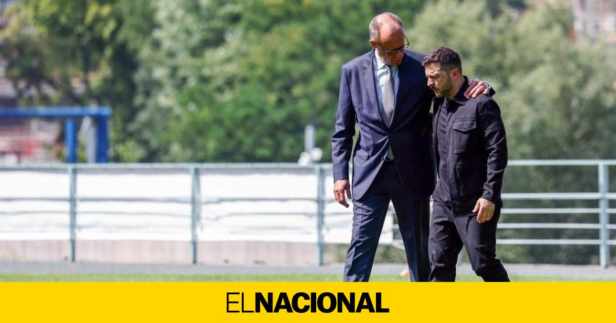 Europa apoya a Zelenski antes de la reunión de Alaska: "Ucrania tiene ...