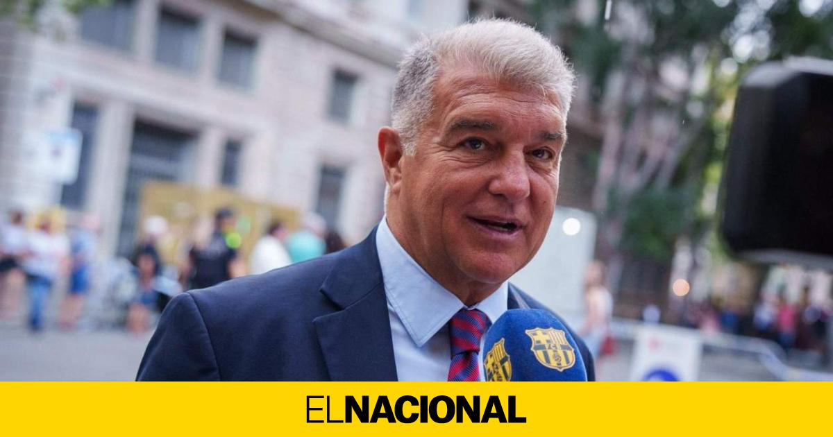 Molt sincer amb Joan Laporta, no vol anar al Barça, prefereix l'acord ...