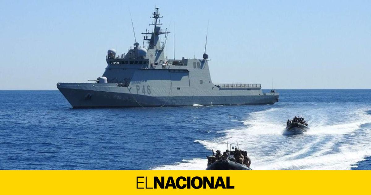 Así es el Furor P-46, el buque con armamento israelí que Sánchez ha enviado para escoltar a la ...