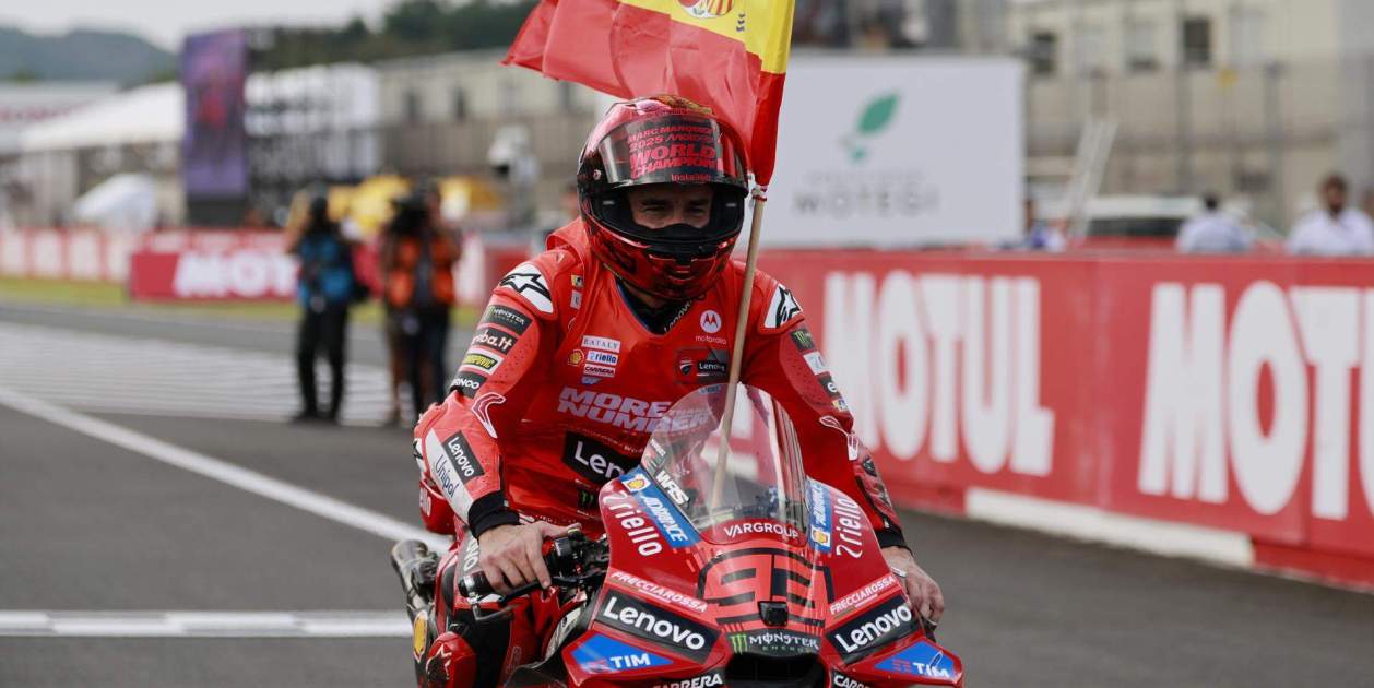 La polémica está servida: Marc Márquez celebra el título de MotoGP con ...