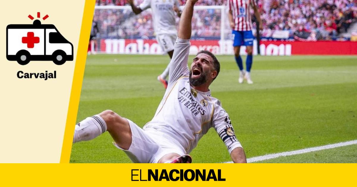 Lesión de Dani Carvajal: qué le pasa, qué lesión tiene y cuánto tiempo ...