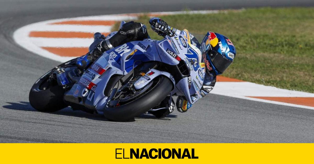 Àlex Márquez se niega a bajar de la nube en un esprint de Valencia ...