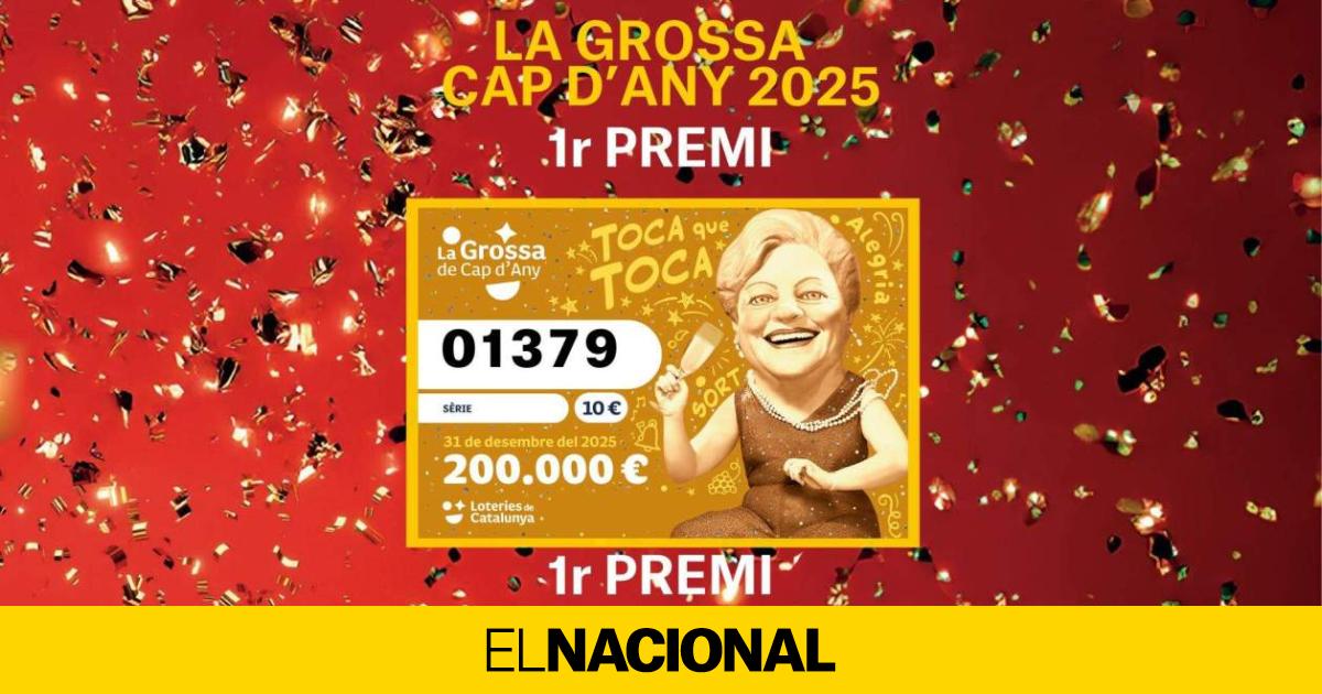 Primer Premio de la Grossa de Cap d’Any 2025: 01379