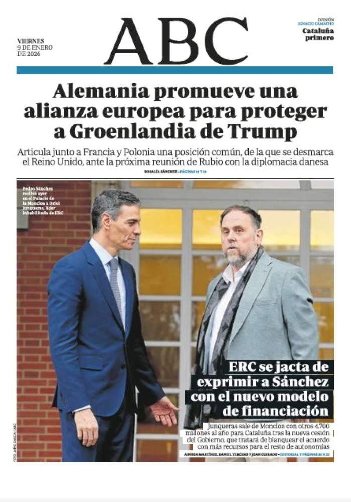 Només la premsa espanyolista té clar què pensar sobre l'acord Sánchez ...