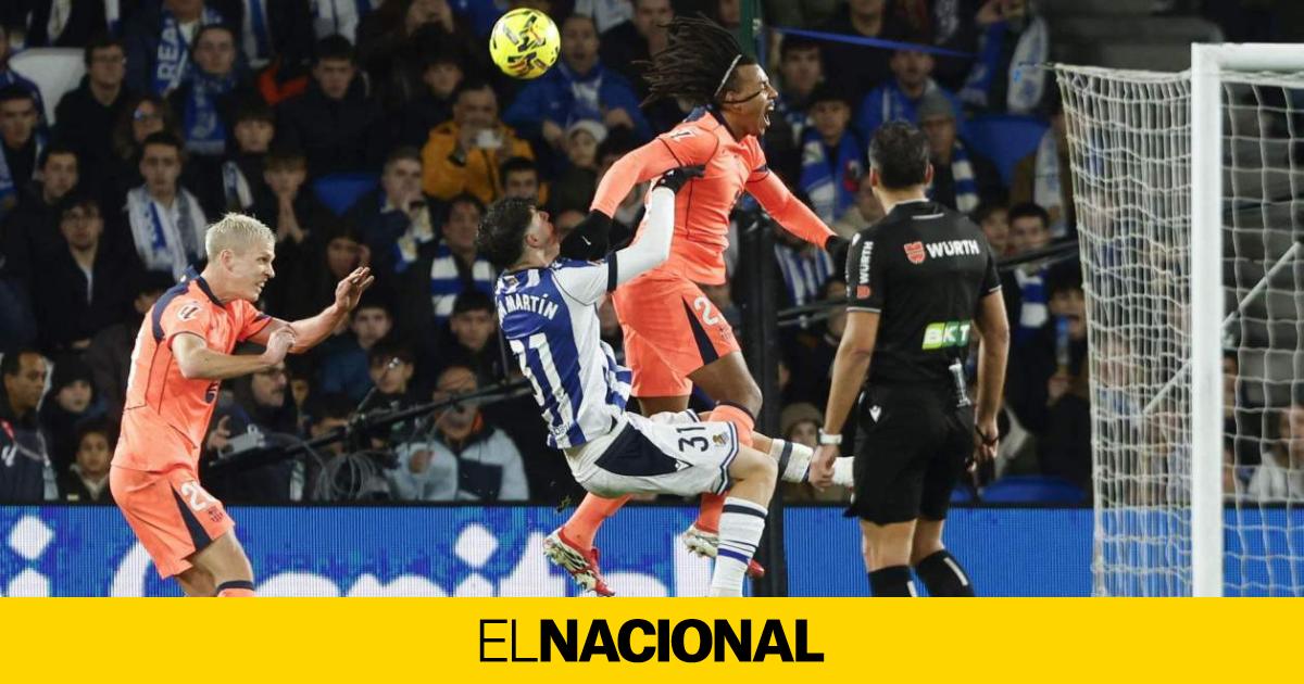 El Barça cae injustamente contra la Real Sociedad (2-1) con una ...