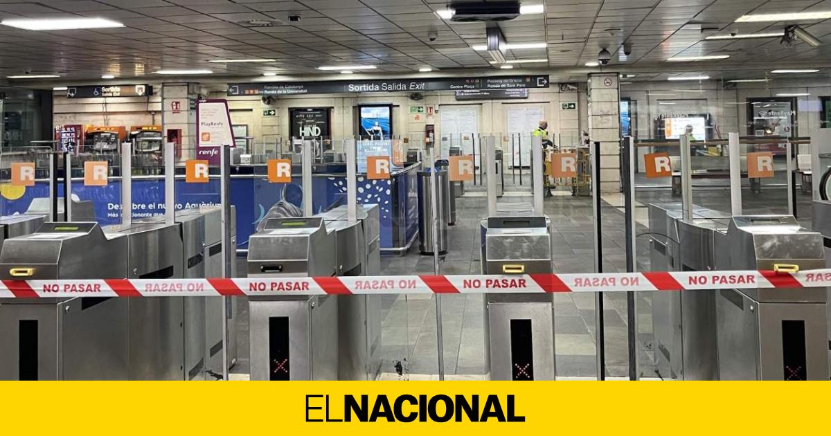 Catalunya, sin trenes: caos, confusión y un nuevo desprendimiento que ...