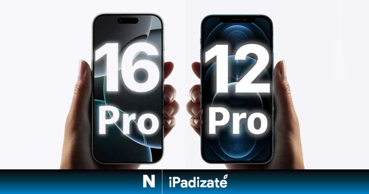 iPhone 16 Pro vs iPhone 12 Pro, comparativa: todas estas mejoras ...