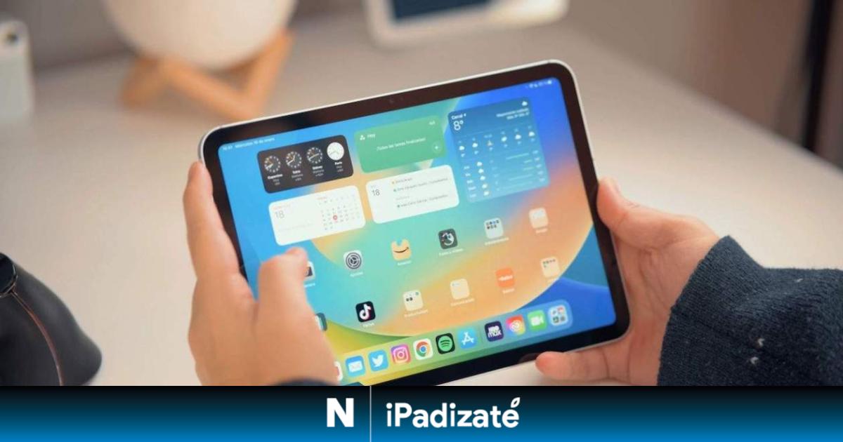 Por poco más de 300 euros, este iPad ofrece diseño actual, potencia y ...