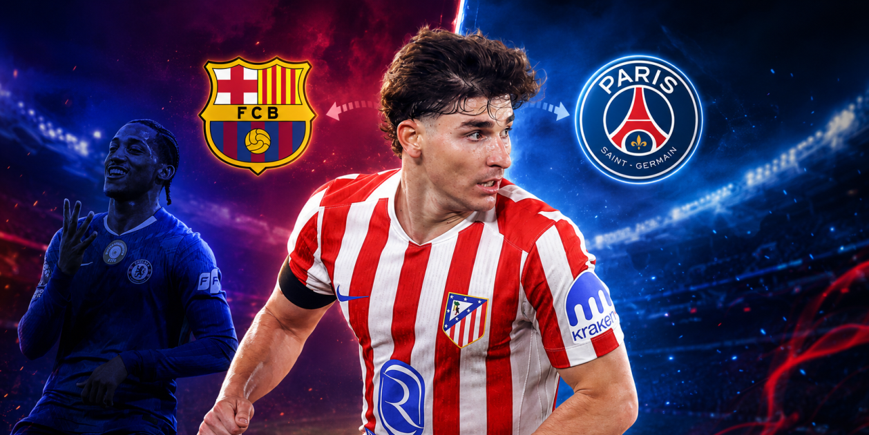 El PSG es creua en el camí de Julián Álvarez i el Barça activa una ...