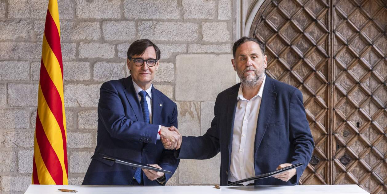 Illa y Junqueras sellan en Palau el acuerdo para los presupuestos de la ...
