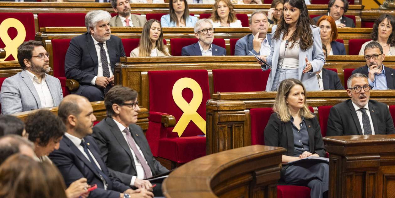 Carta de Junts a Illa por el poco uso del catalán en la visita del Papa ...