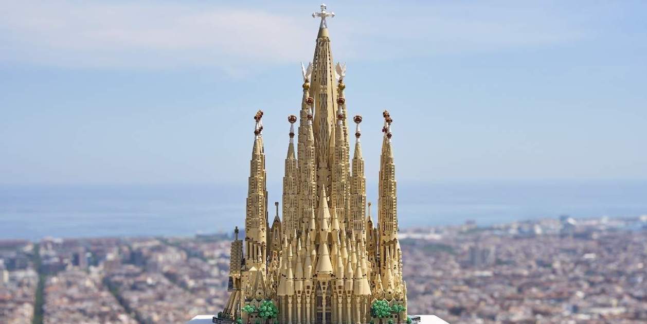 La Sagrada Família es converteix en el model de Lego més gros de la ...