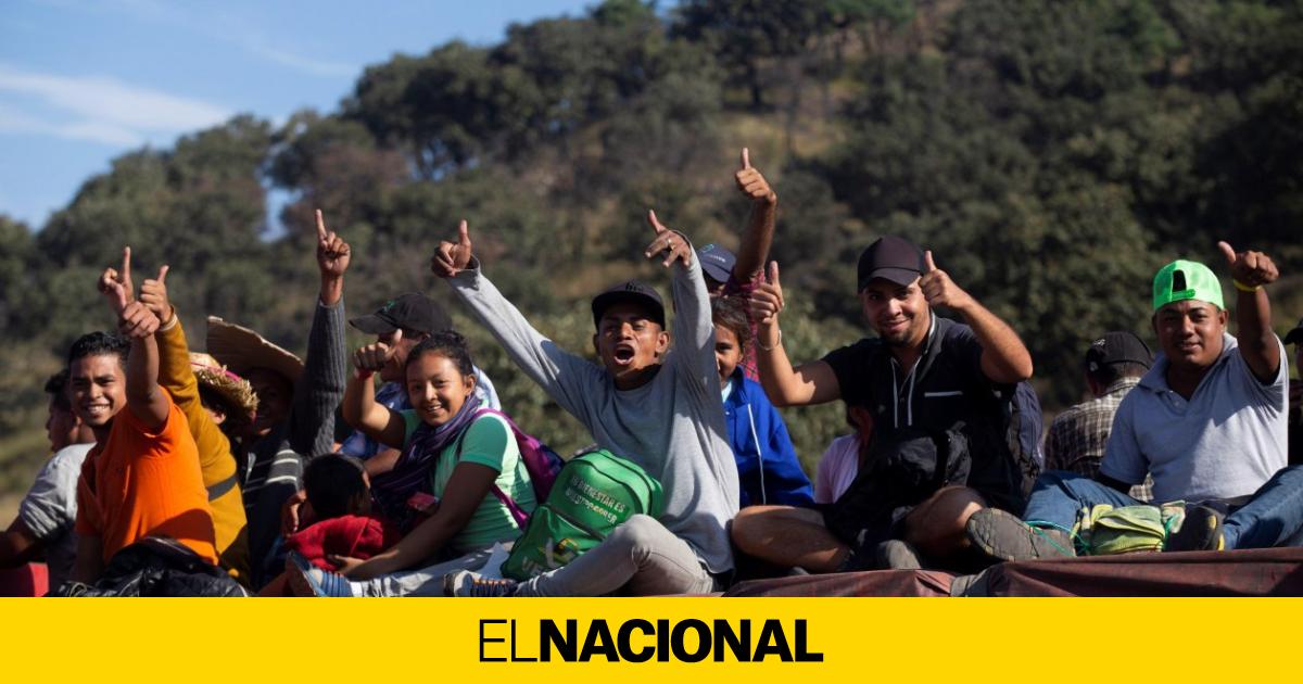 El grupo LGBT de la caravana de migrantes llega a la frontera El grupo LGBT de la caravana de migrantes llega a la frontera
