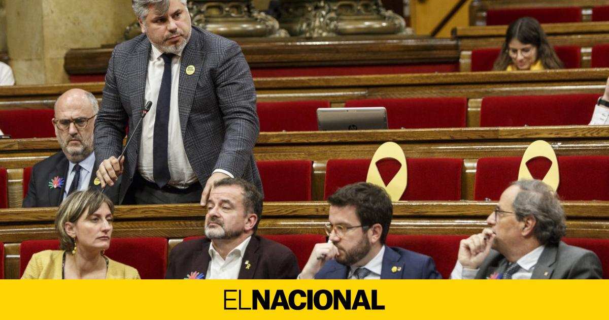 Albert Batet, nuevo presidente del grupo de JxCat en el Parlament