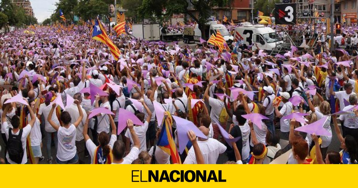 Los cinco escenarios de la Diada