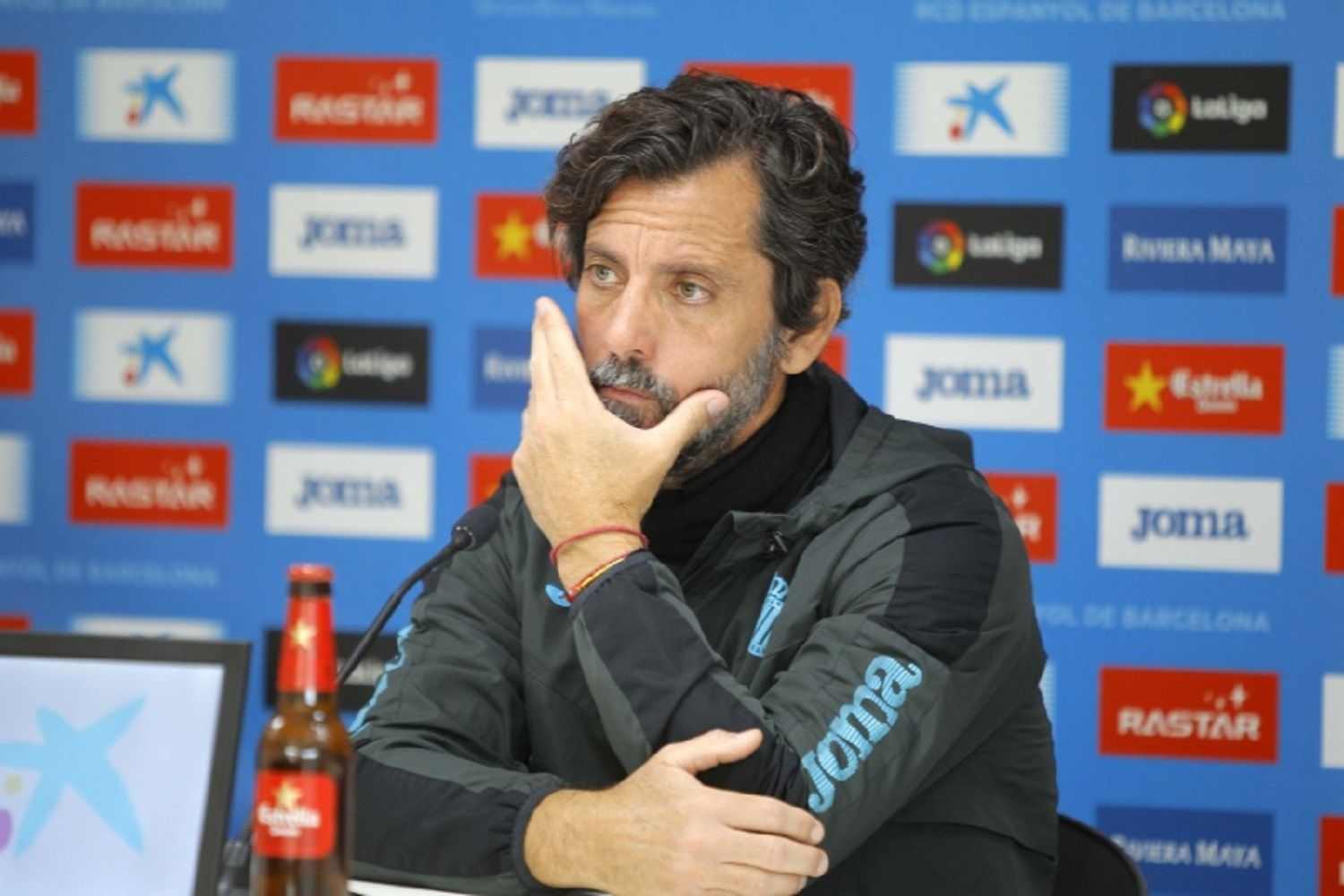 Quique: "El Atlético es un equipo indestructible y poderoso"
