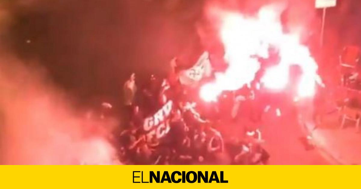 Los Boixos Nois detenidos en Sevilla lucían simbología nazi