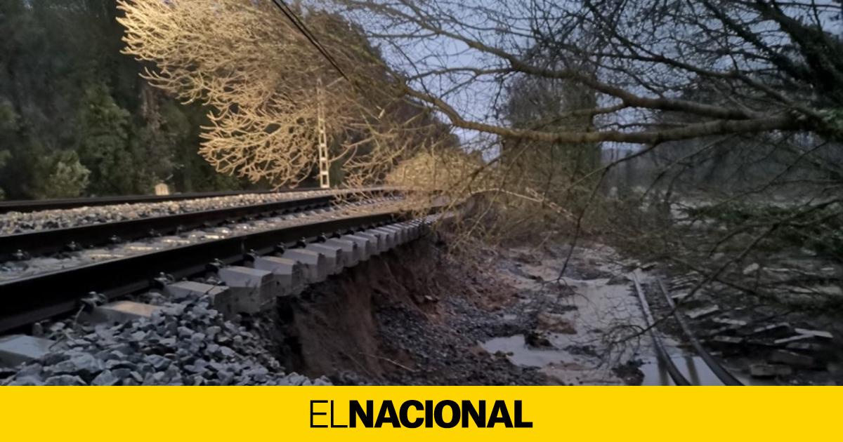 Consulta aquí las afectaciones en la red ferroviaria